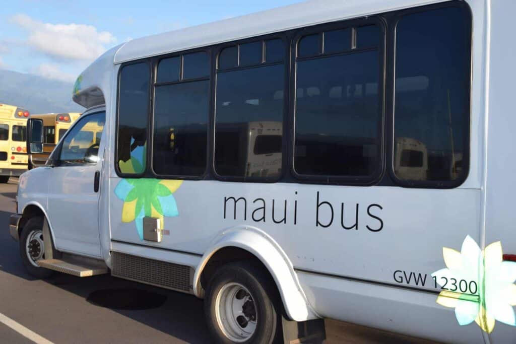MEO bus service suspended today due to hazardous road conditions - Maui ...